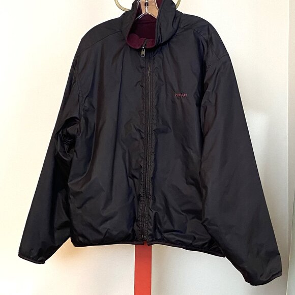 Head | Jackets & Coats | Head Black And Purple Reversible Ski Jacket ...